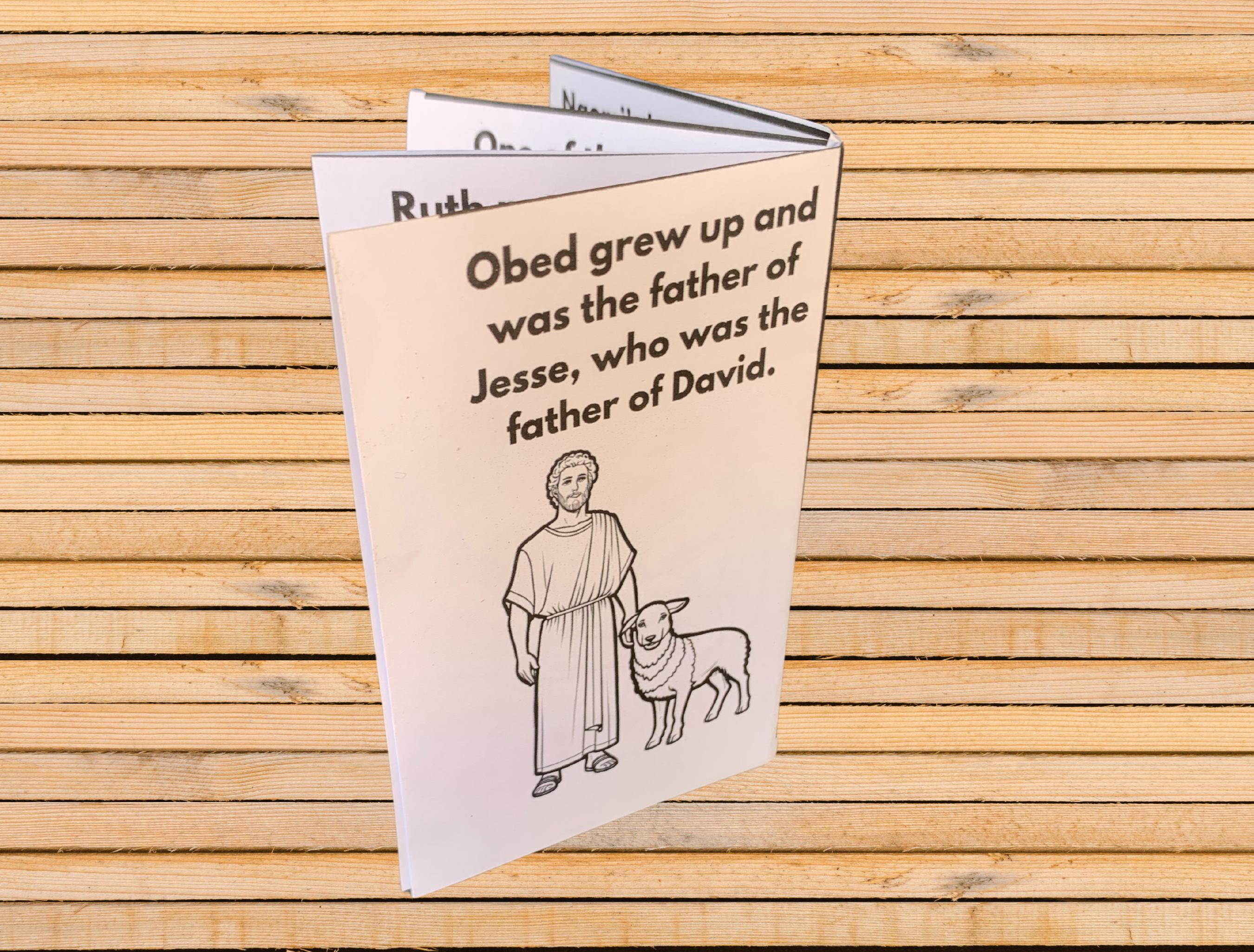 Ruth and Naomi Bible Craft, Ruth and Boaz Sunday School Lesson Activity ...