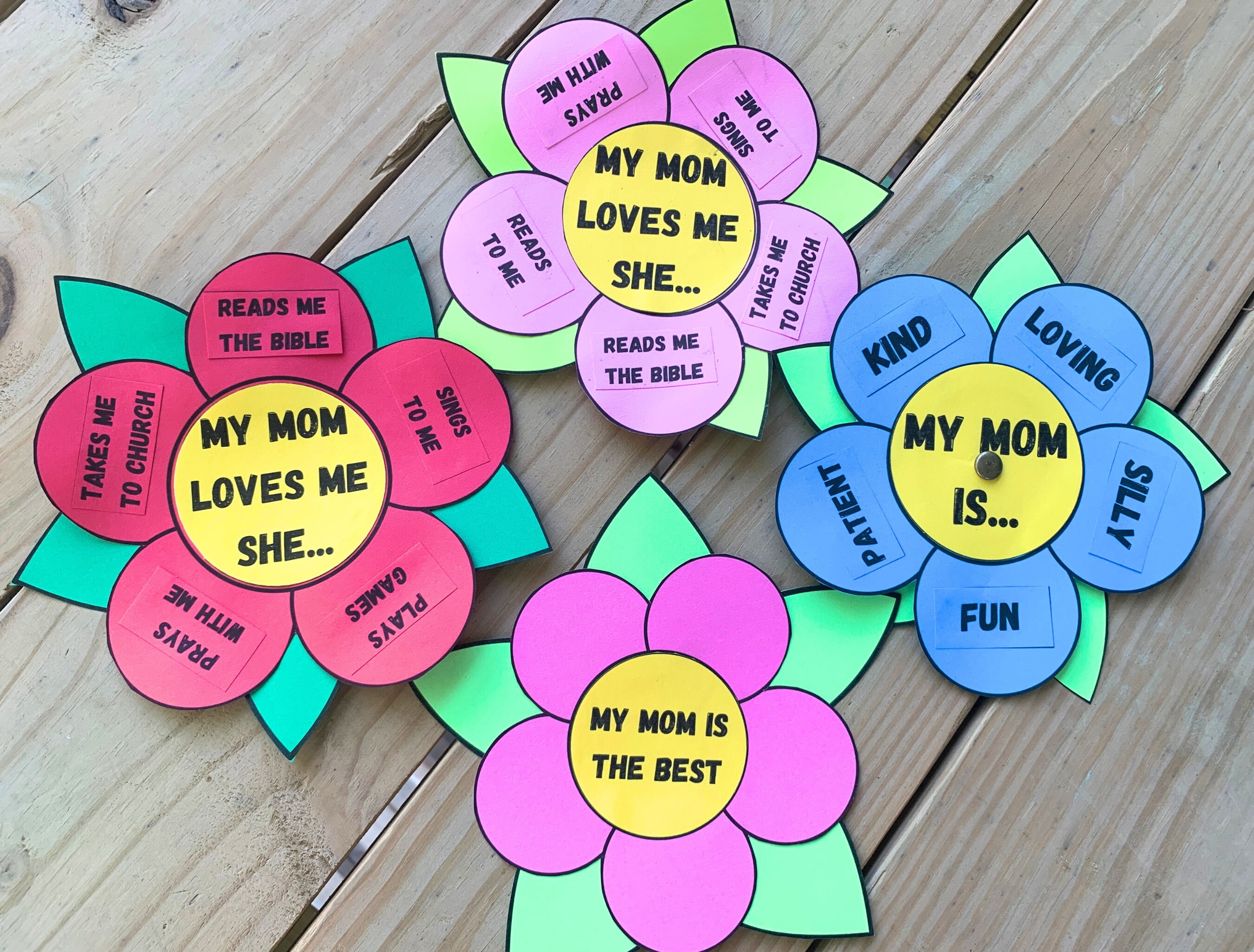 Mother's Day Craft From Kids, Mother's Day Bible Craft for Kids ...