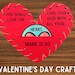 Christian Valentine’s Day Bible Craft, Love the Lord Sunday School ...