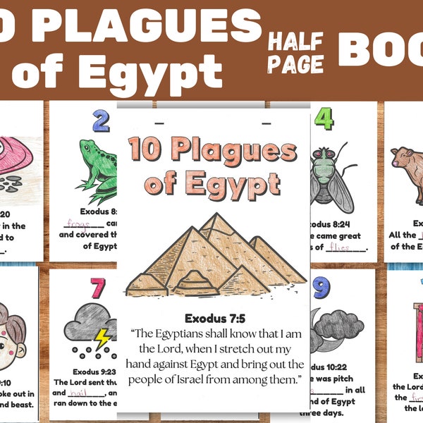Egypt Plagues - Etsy Singapore