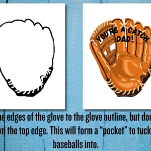 Father's Day Handprint Craft, Printable All About My Dad, Baseball Dad ...