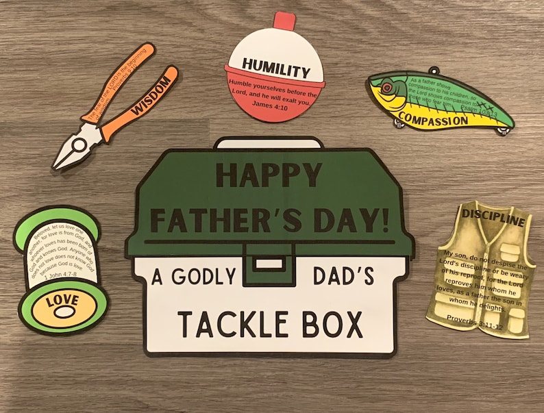 Father's Day Bible Craft, Father’s Day Sunday School Printable Craft ...