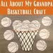 Fathers Day Craft for Kids, All About My Dad Basketball Craft ...