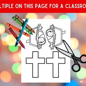 Christmas Bible Craft, Jesus is the Greatest Gift, Sunday School Craft ...