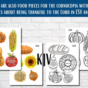 Thanksgiving Bible Craft, I Am Thankful for Sunday School Craft ...