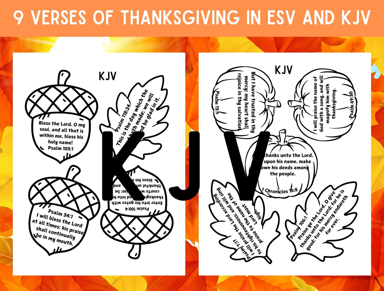 Thanksgiving Bible Craft, Give Thanks Sunday School Activity, Gratitude ...