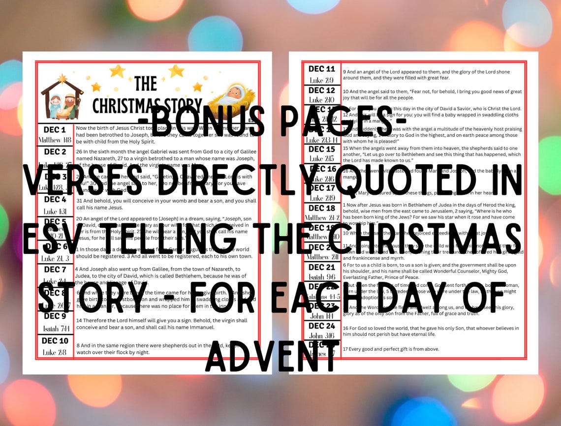 Christmas Countdown Paper Chain Craft for Kids, the Christmas Story ...