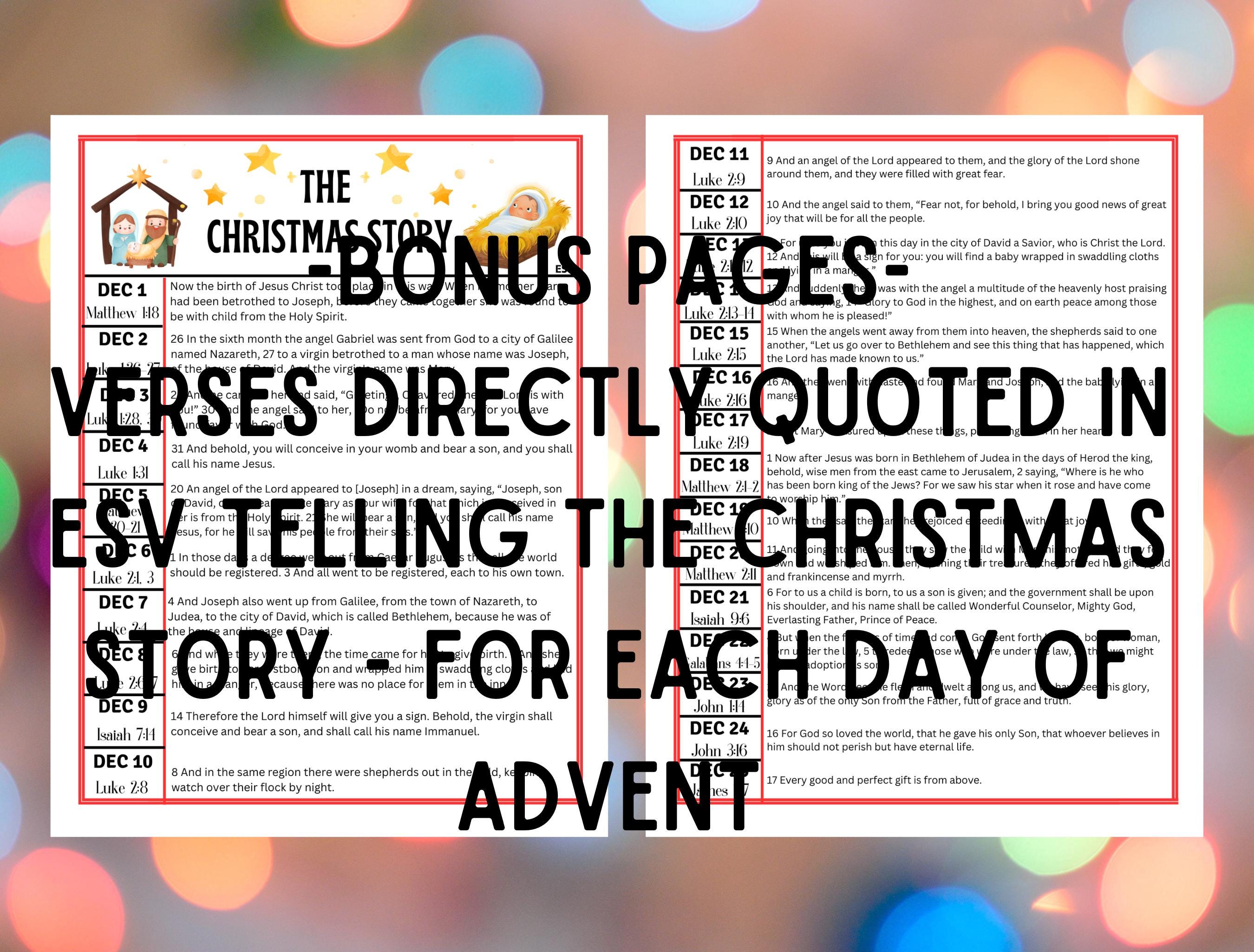 Christmas Countdown Paper Chain Craft for Kids, the Christmas Story ...