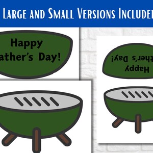 Father's Day Craft for Kids, All About My Dad Grill Craft, Printable ...