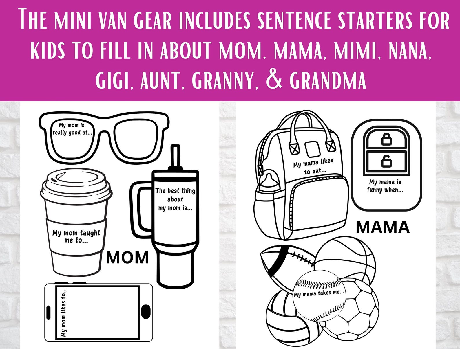 Mother's Day Bible Craft, Sunday School Printable Mothers Day Activity ...