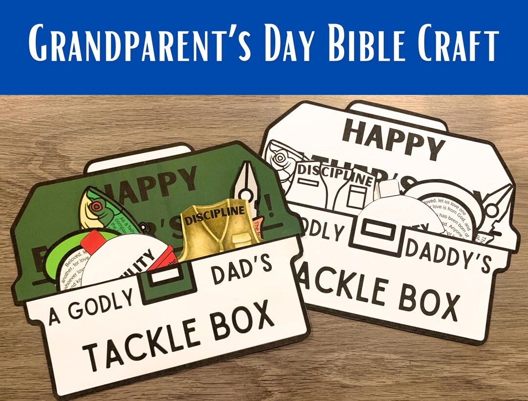 Christian Grandparent's Day Craft, Sunday School Printable Grandparents ...