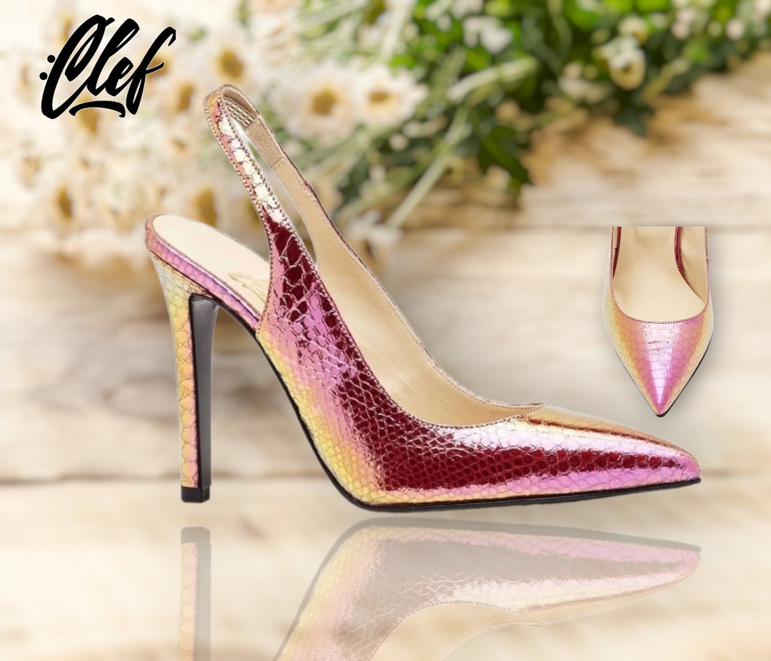 Ladies High Heel, Slink Back High Heel , Close Toe Heel ,genuine Calf ...