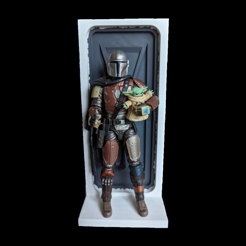 Star Wars Black Series Stand Hoth Echo Base Door - Etsy