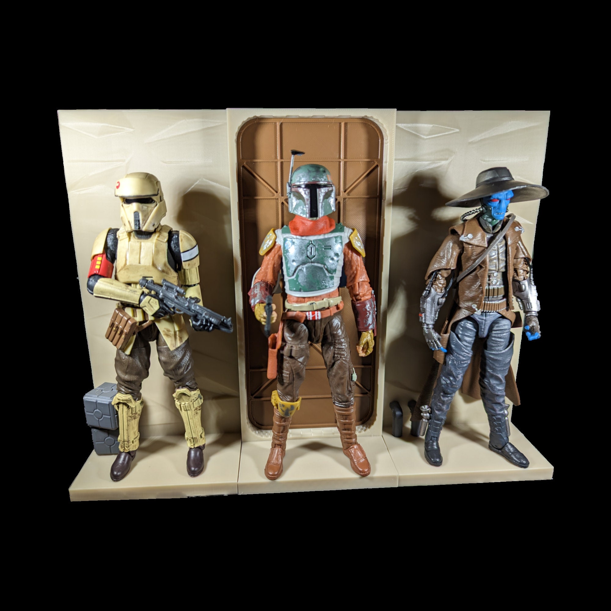 Star Wars Black Series Stand Tatooine Triple Pack - Etsy