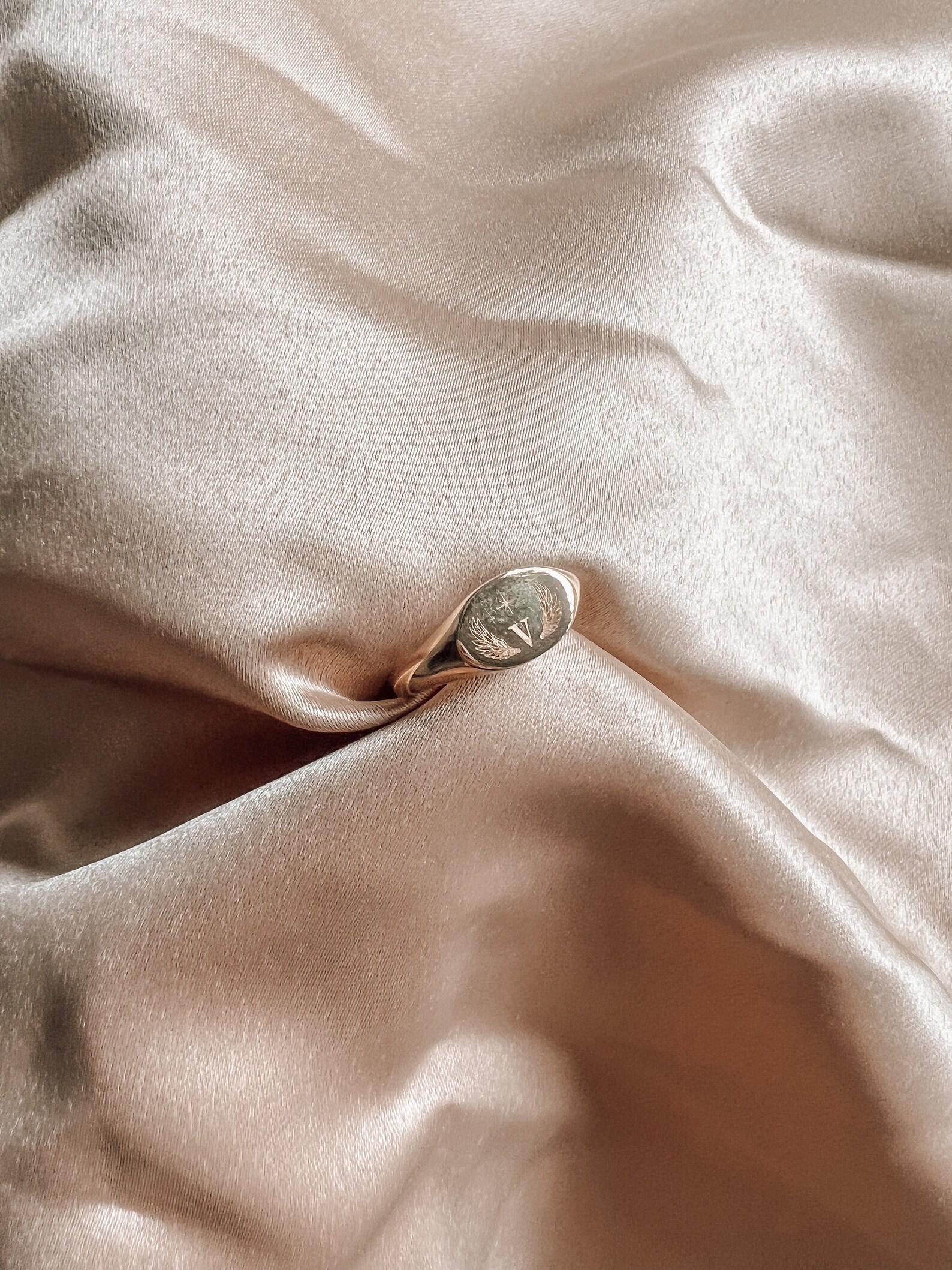 Valkyrie Signet Ring Gold - Etsy