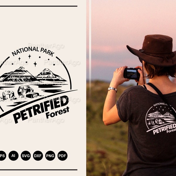 Petrified Forest Svg - Etsy