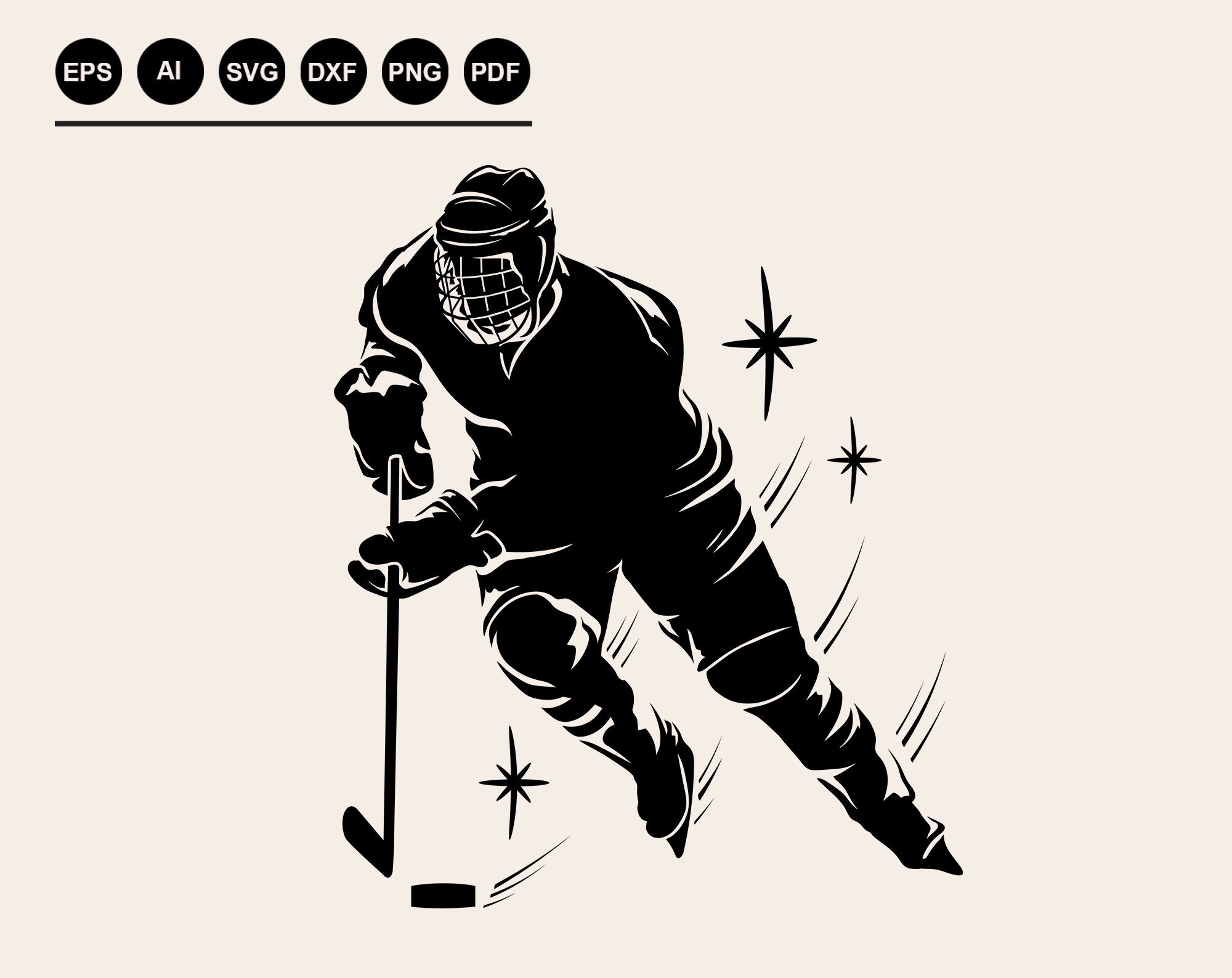 Hockey Silhouette
