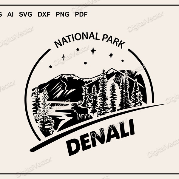 Denali Svg - Etsy