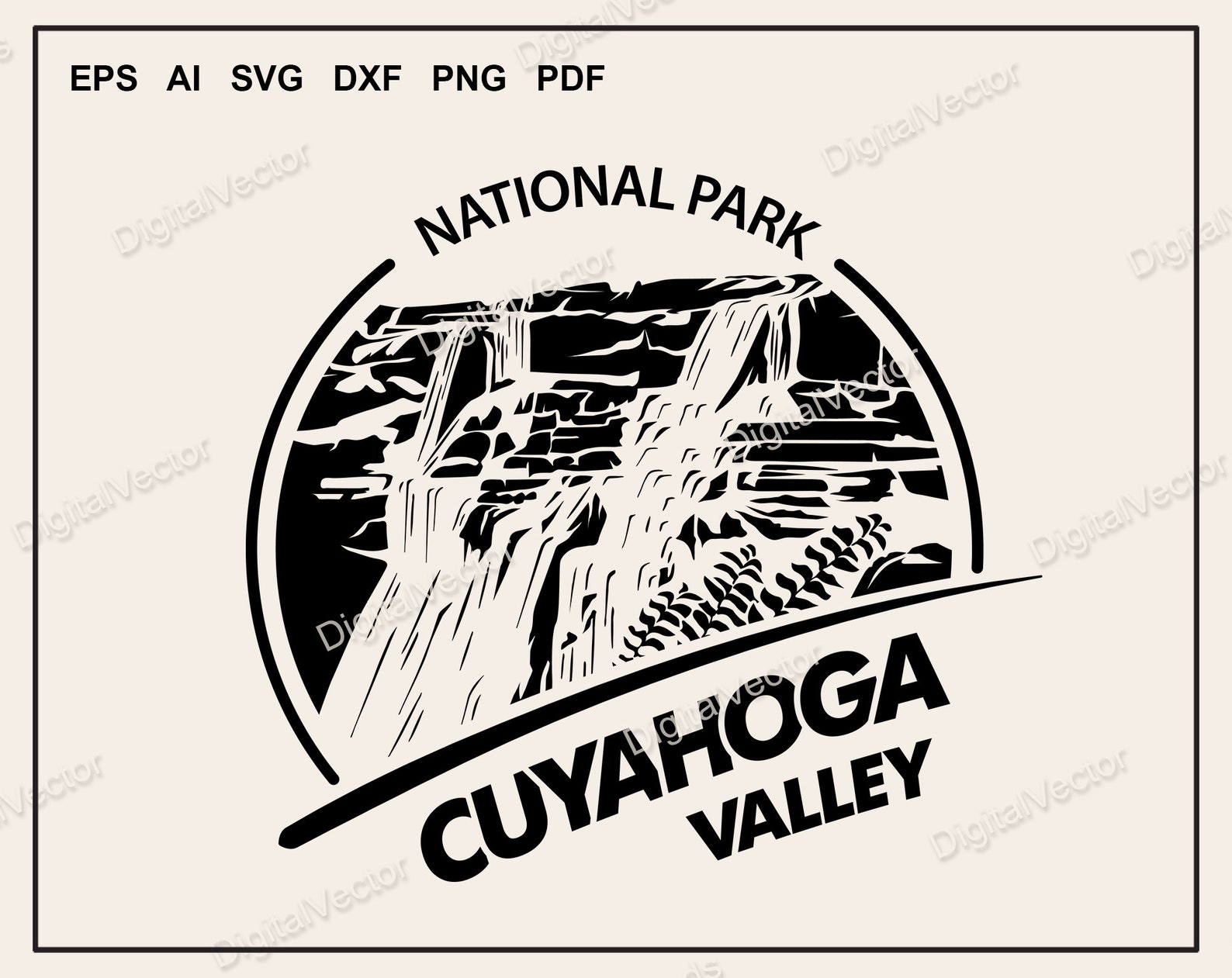 Cuyahoga Valley National Park Design Nature Design Badge | Etsy