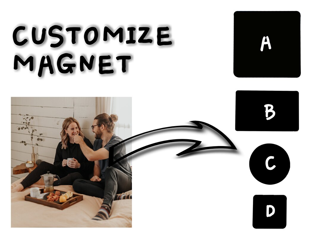 Custom Magnets, Metal Magnets, Picture Magnets, Personalized Fridge ...