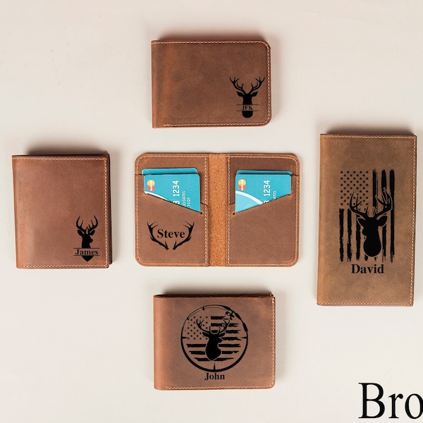 Deer Wallet - Etsy