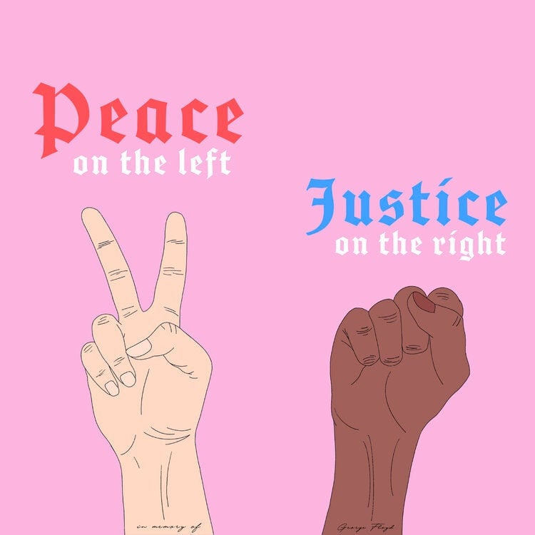 Peace and Justice - Etsy