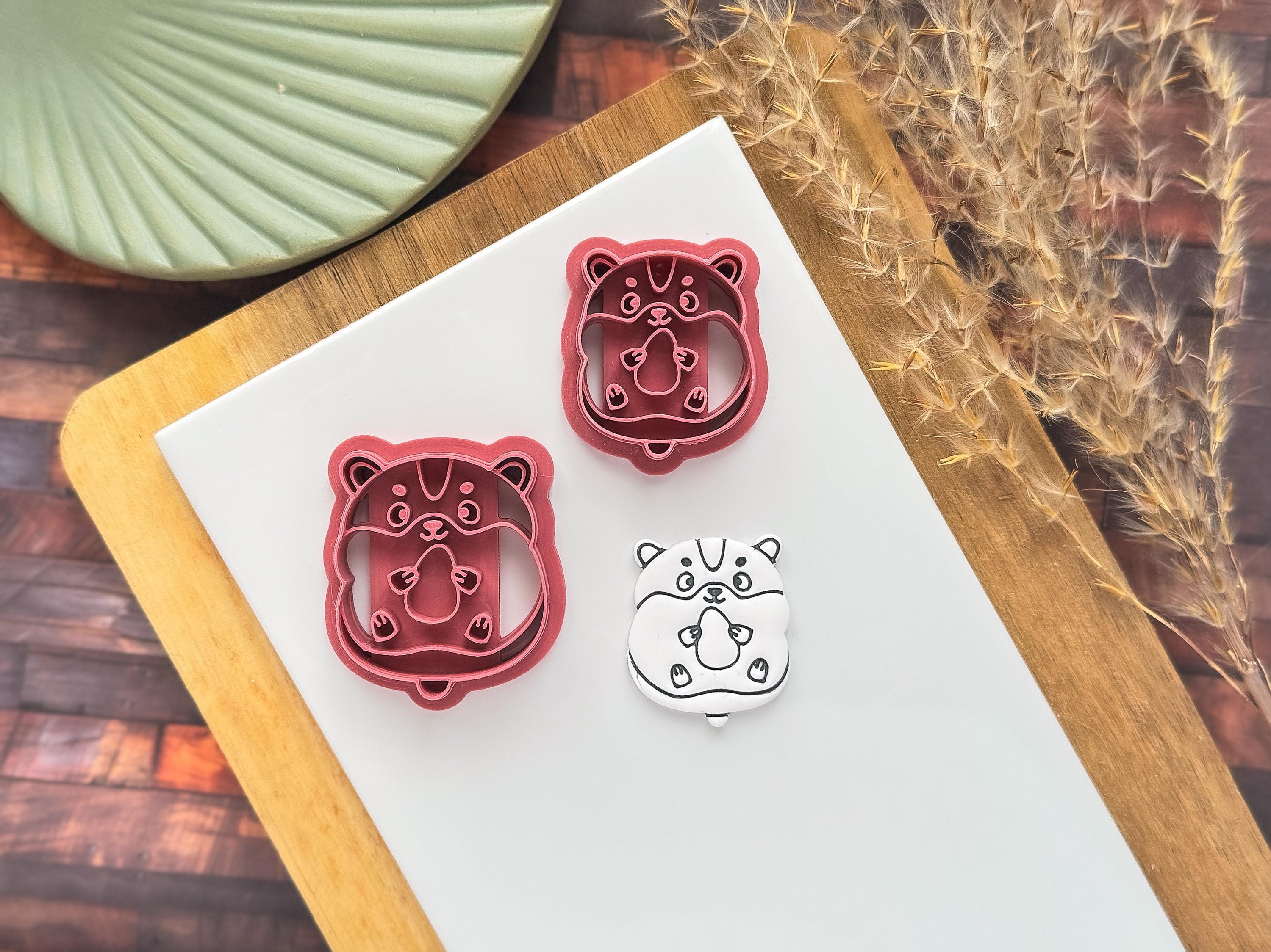 Hamster Cutter for Polymer Clay & Fondant, 5 Size Options - Etsy