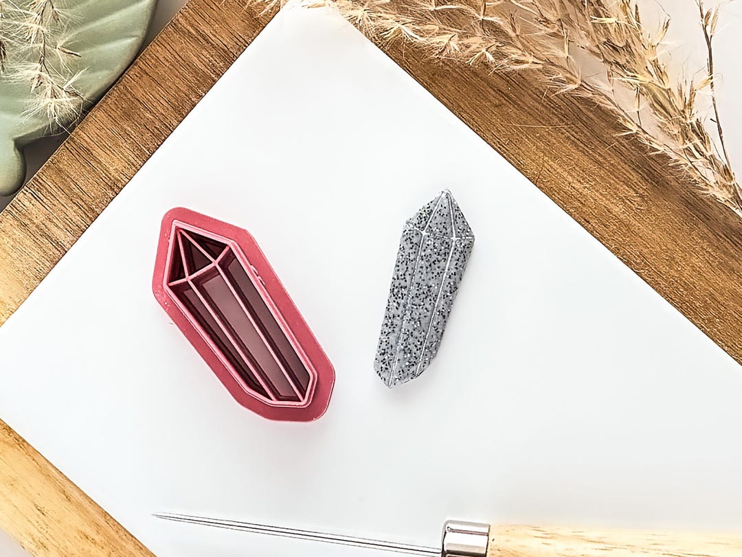 Crystal Clay Cutter | Tall Pointed Polymer Clay Tool | UK Made - Etsy