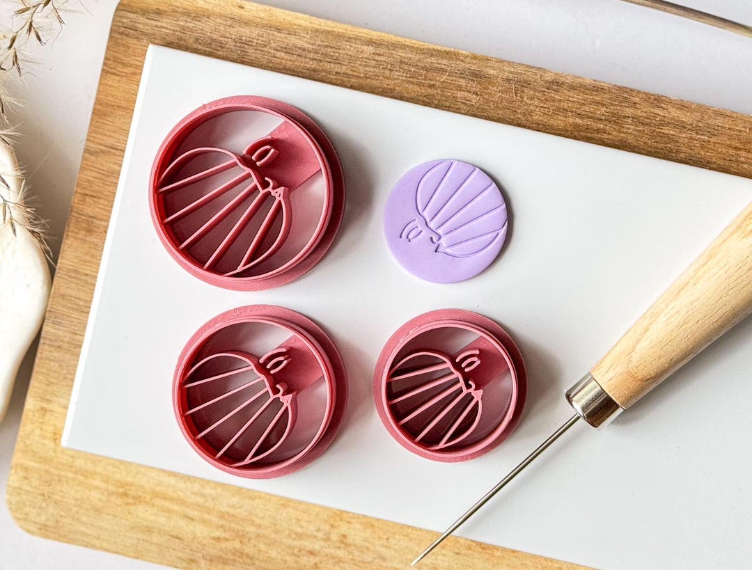 Moon Clay Cutter, Celestial Clay Cutters, Polymer Clay Cutters, 3 Sizes ...