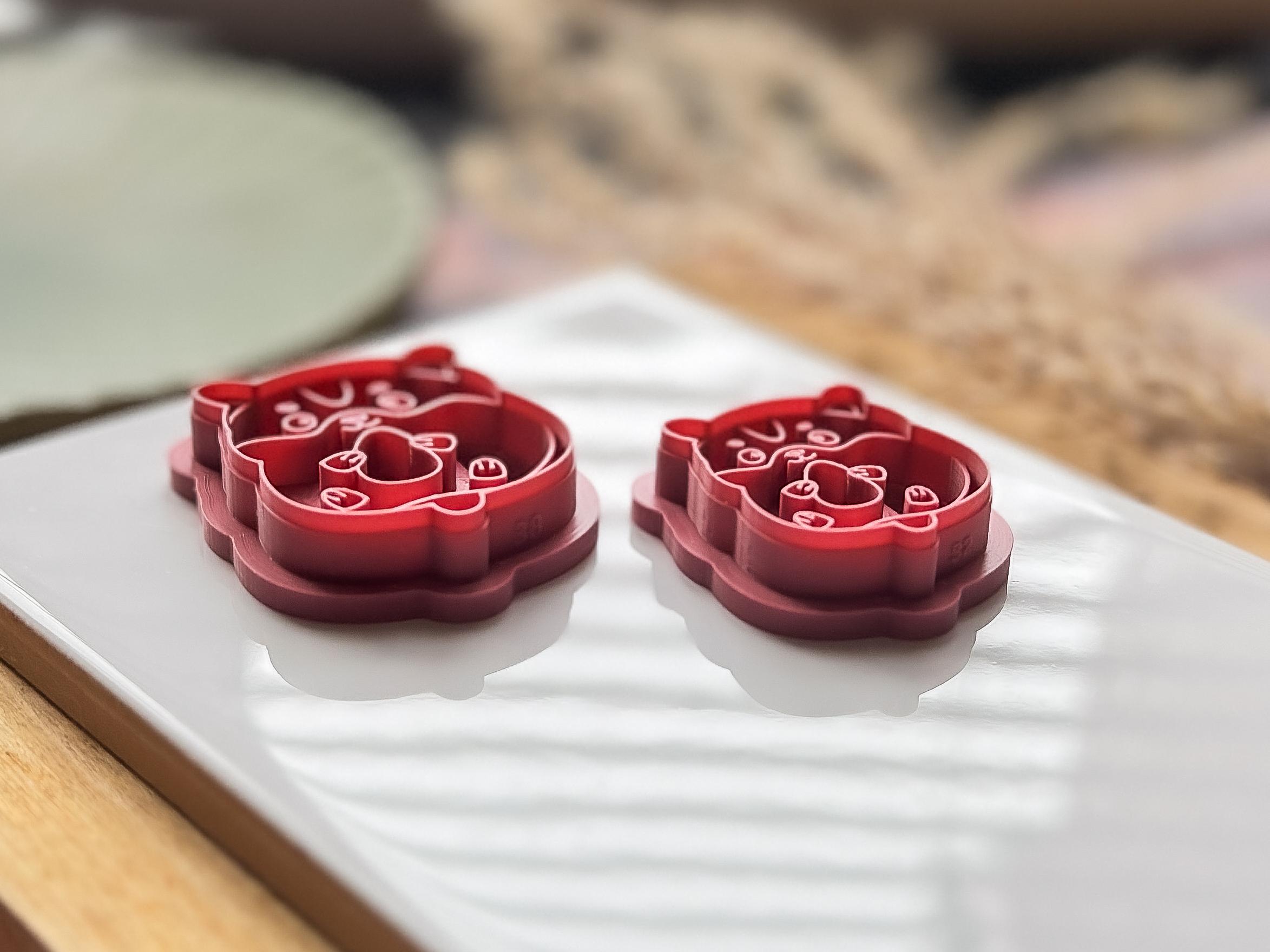 Hamster Cutter for Polymer Clay & Fondant, 5 Size Options - Etsy