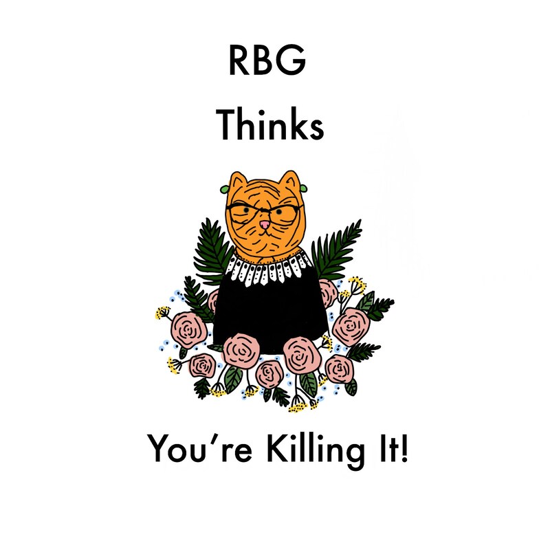 Rbg Greeting Cards - Etsy