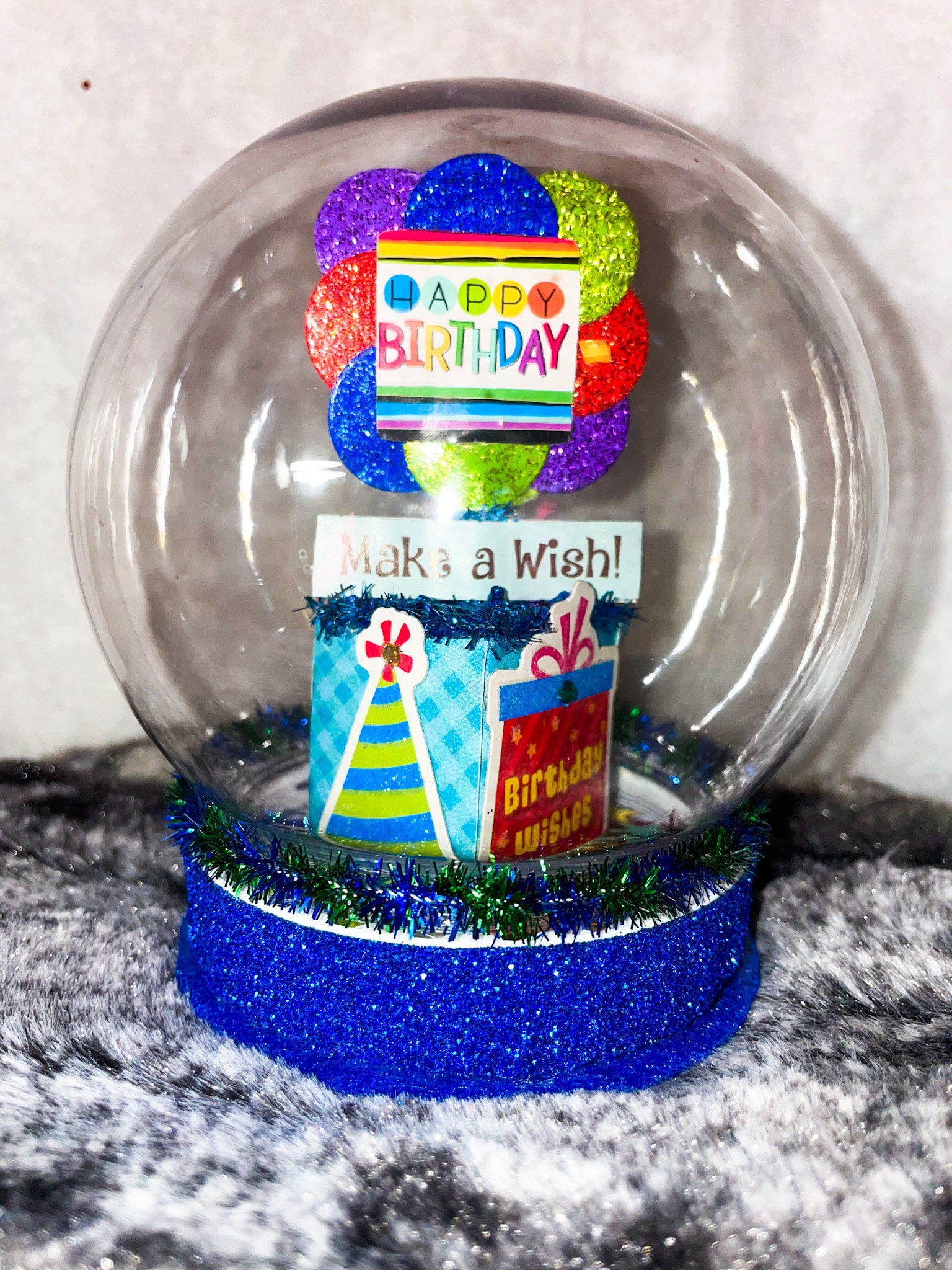 BOY BIRTHDAY Gift, Boy Happy Birthday Decor, Blue Bday Gift, Kid Boy ...