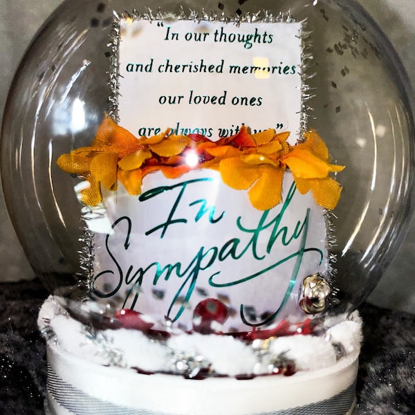 Custom Snow Globe - Etsy