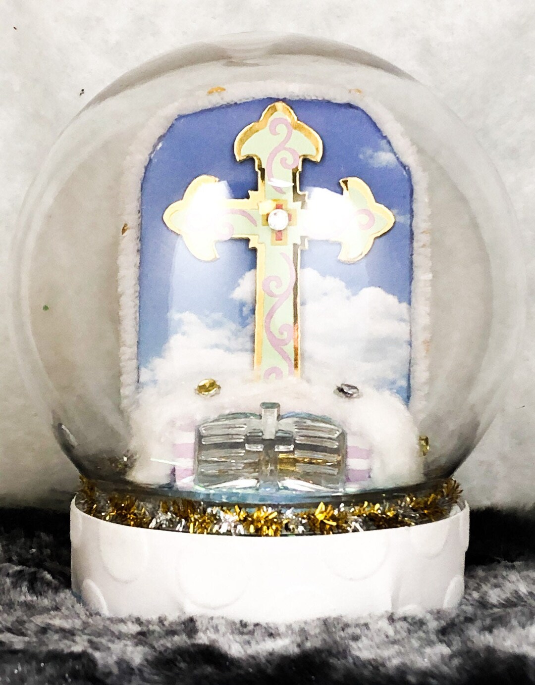 CHRISTIAN Holy Cross Gift, Pastor Gift, Church Friend Gift, Bible and ...
