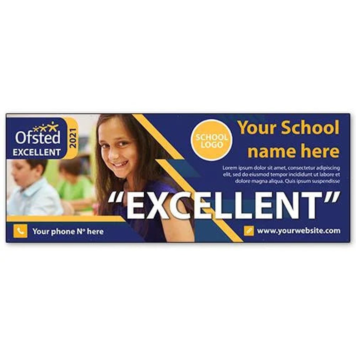 Custom School Banners High-quality Banners for Indoor and Outdoor ...