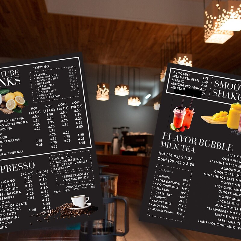 Menu Boards - Etsy