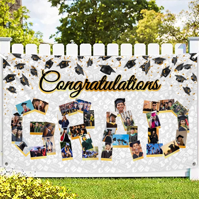 Custom Graduation Banners Celebrate Your Achievement With High-quality ...