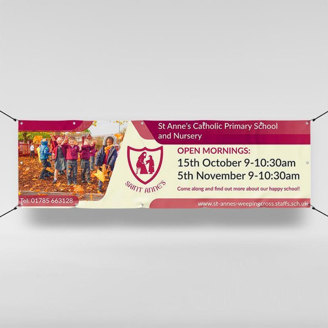 Custom School Banners – High-quality Banners for Indoor and Outdoor ...