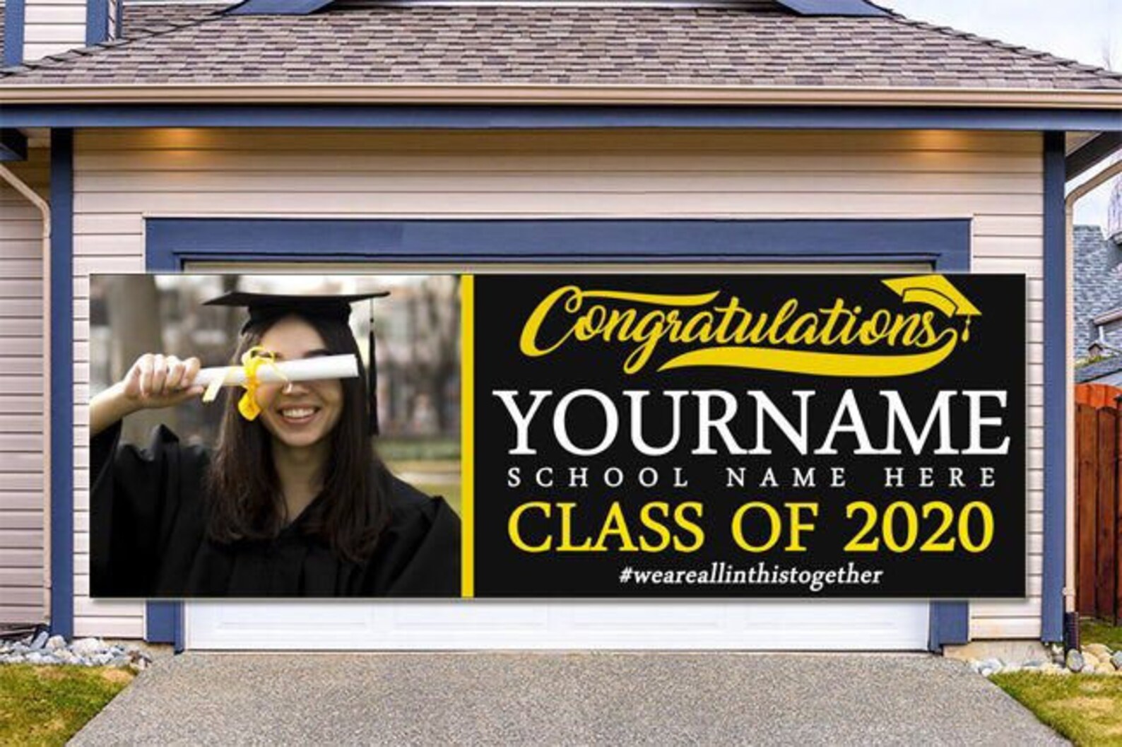 Custom Graduation Banners Celebrate Your Achievement With High-quality ...