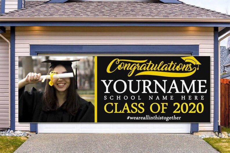 Custom Graduation Banners Celebrate Your Achievement With High-quality ...