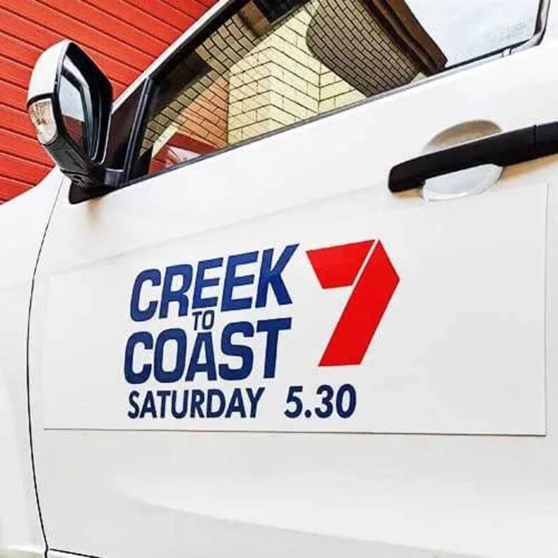 Custom Delivery Service Car Magnets – High-quality Branded Signs for ...