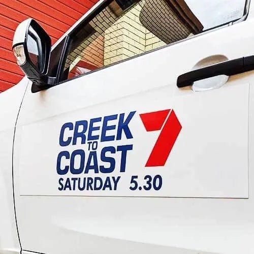 Custom Delivery Service Car Magnets High-quality Branded Signs for Cars ...