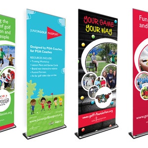 Premium Retractable Retail Display Banner Fast Shipping & Affordable ...