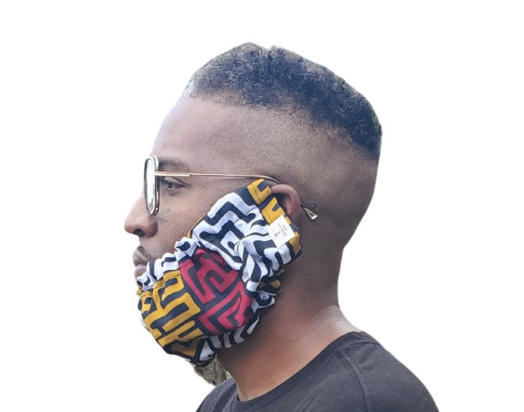 Buy 3 Get 1 Free Sale| Satin Lined Beard Bonnet, Beard Rag, Beard Guard ...