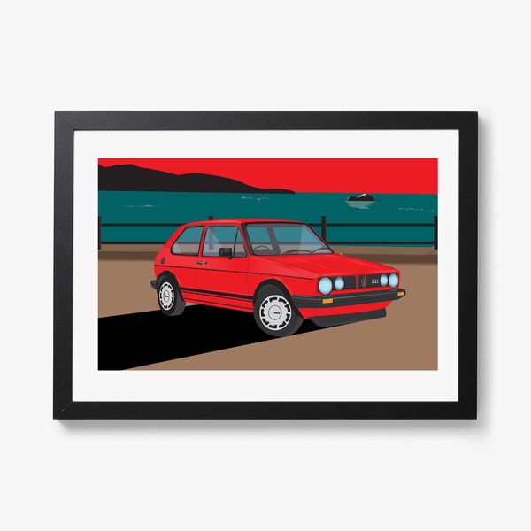 Golf Gti Vector - Etsy