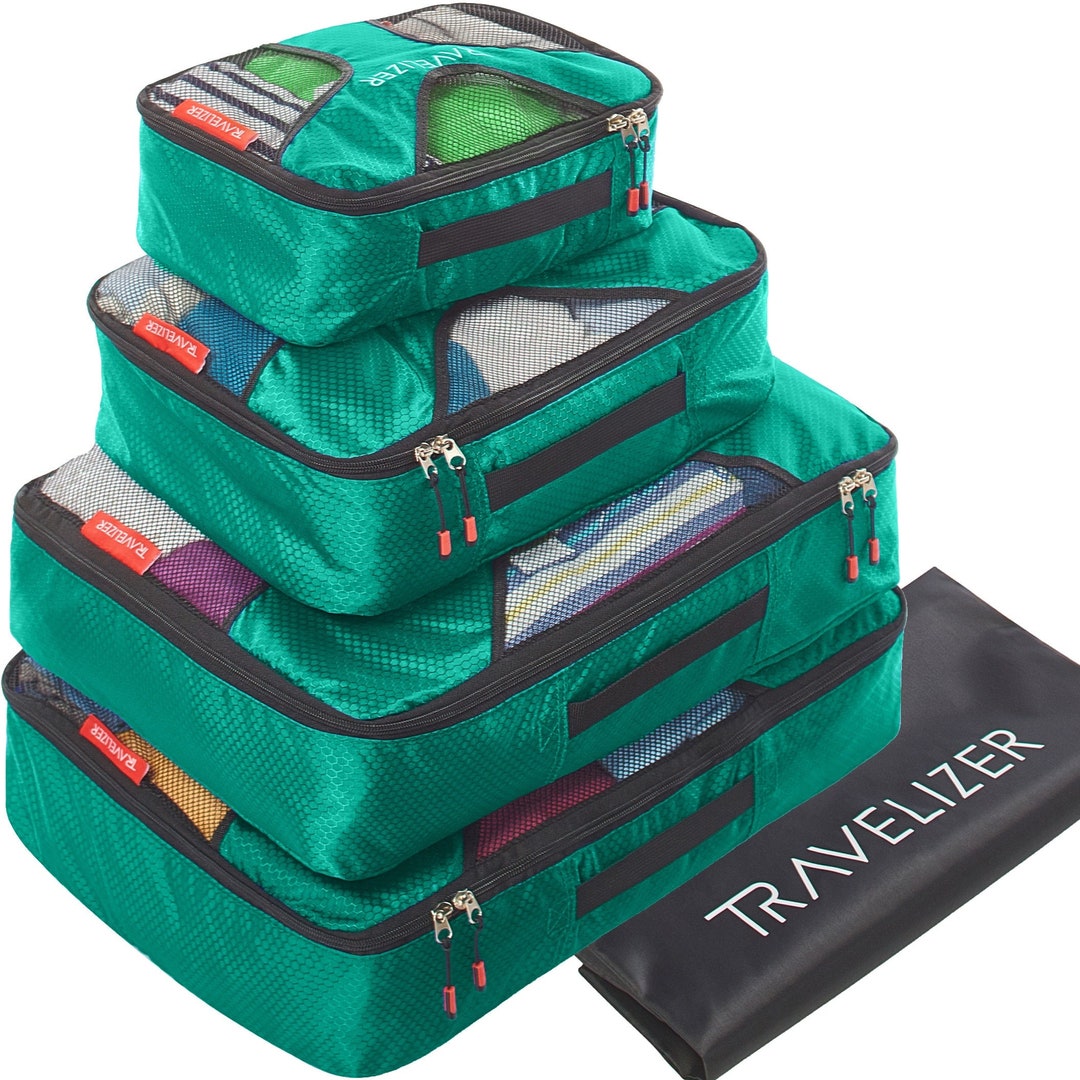 Travelizer - Travel Packing Cubes 5 Pcs Luggage Organizer Set for Bag ...