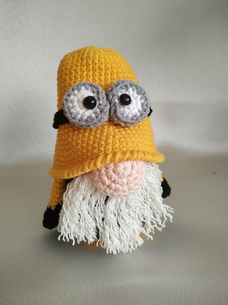 Minion Toy Gnome Amigurumi Gnome Baby Shower Decor Kids Room | Etsy
