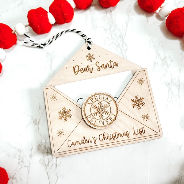 Dear Santa Ornament - Etsy