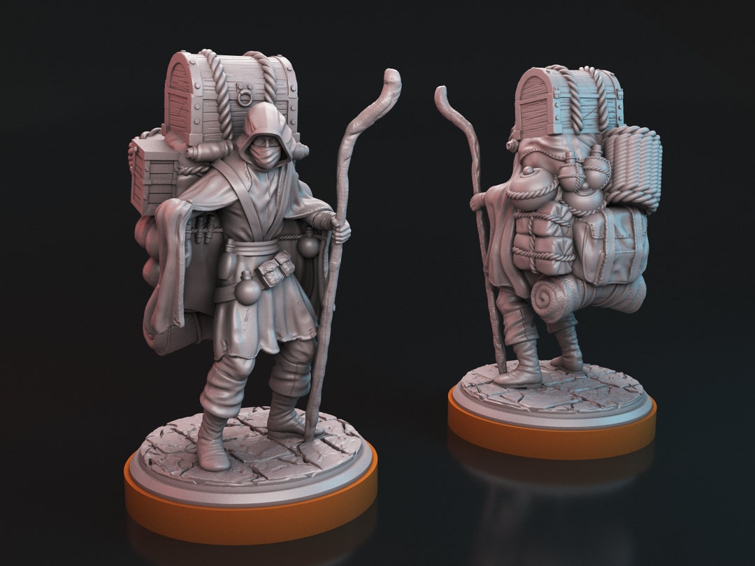Unmatched Sidekick Porter V2 Miniature for Sinbad / Dark - Etsy