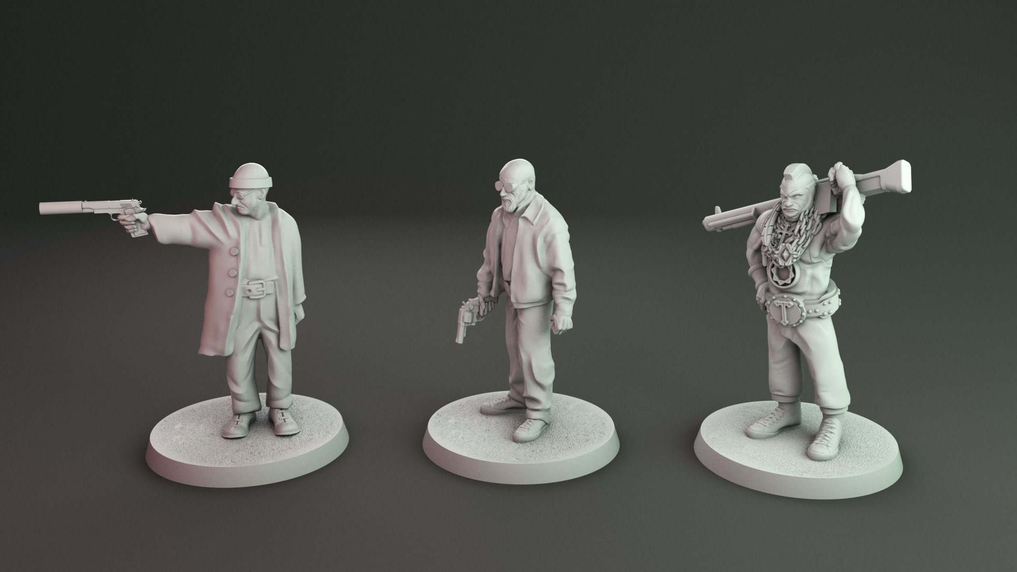 Leon Walter White and Mr.t Miniatures for Tabletop Boardgame - Etsy ...